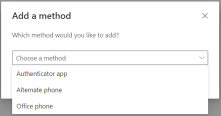 Instructions to add a 3rd party authenticator app as an MFA option ...