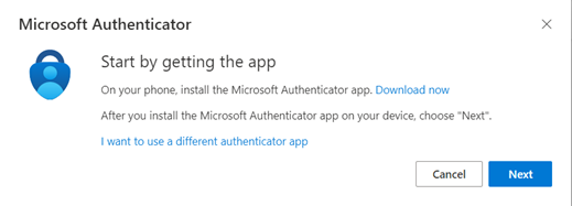 Instructions to add a 3rd party authenticator app as an MFA option ...
