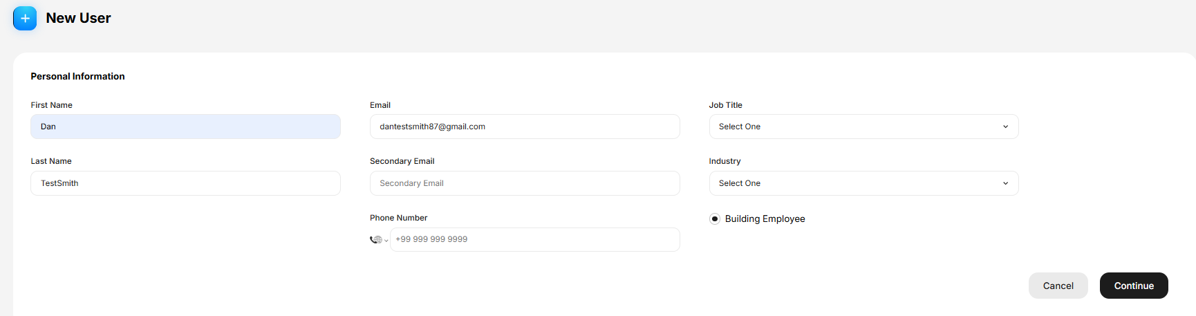 How to create a New User in Trane Connect – Trane Digital Support