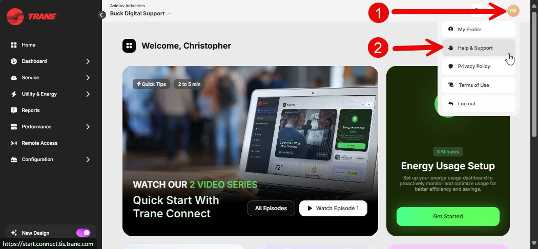 How to Submit a Digital Support Ticket – Trane Digital Support